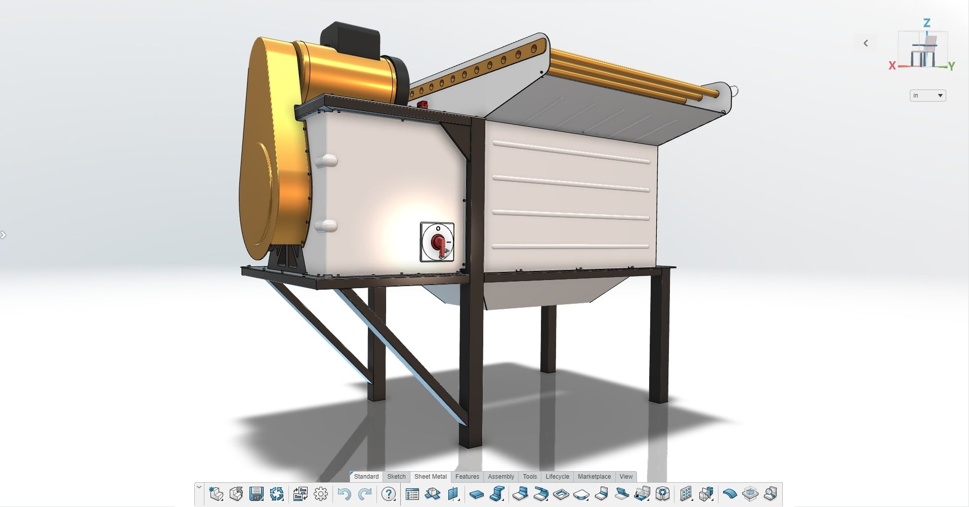 3D SheetMetal Creator